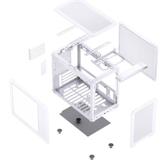 Корпус JONSBO C6 MAX, белый C6 MAX White — купить по низкой цене в ...