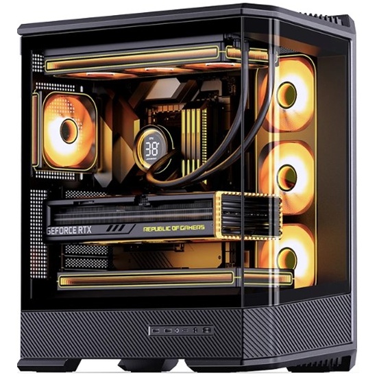 Корпус Jonsbo D400, черный D400 Black — купить по низкой цене в ...