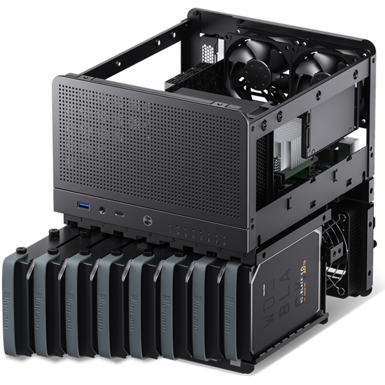 Корпус Jonsbo N3 Black — купить по низкой цене в интернет-магазине ...