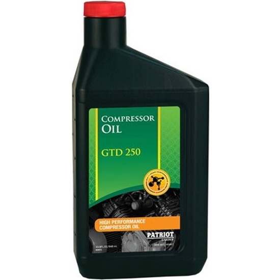 Масло PATRIOT COMPRESSOR OIL GTD 250/VG 100, 0.95 л — купить в интернет ...