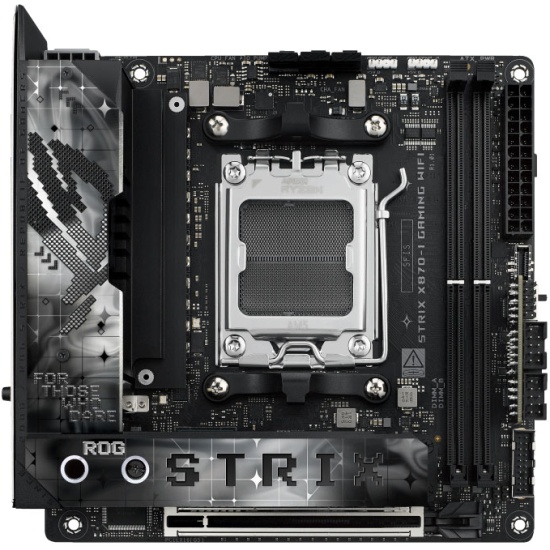 Материнская плата ASUS ROG STRIX X870-I GAMING WIFI (AM5, mini-ITX ...