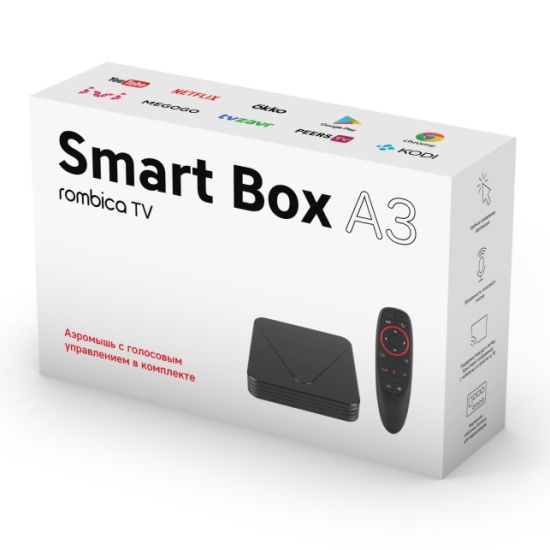 Купить медиаплеер Rombica Smart Box A3 VPDB-08 в интернет-магазине ...