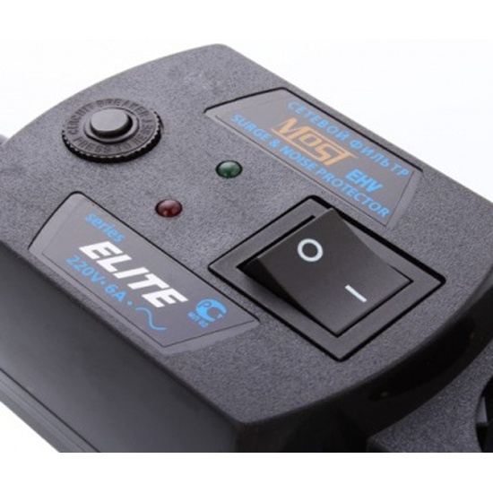 Сетевой фильтр Most EHV 5м (5 розеток) черный (коробка) 760125 Most ...