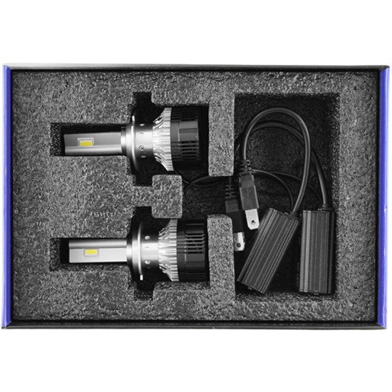 Светодиодные лампы MTF Light, серия MaxBeam, H7, 12V, 55W, 5000lm ...