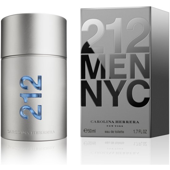 Мужская туалетная вода CAROLINA HERRERA 212 Men, 50 мл 00081341 ...