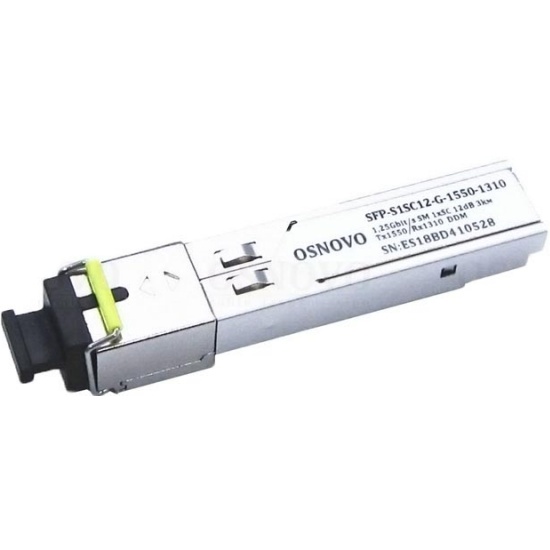 Купить Оптический SFP Модуль OSNOVO SFP-S1SC12-G-1550-1310в интернет ...