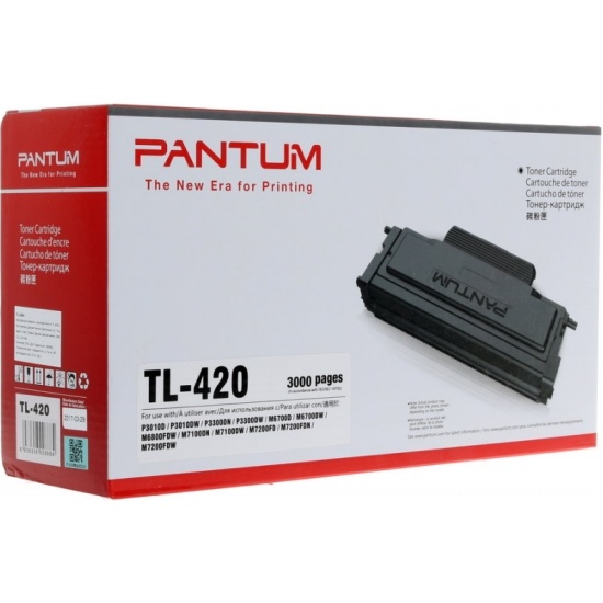 Тонер-картридж Pantum TL-420HP для устройств P3010/P3300/M6700/M6800 ...