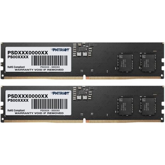 Оперативная память Patriot Memory DDR5 16Gb (2x8Gb) 4800 МГц pc-38400 ...