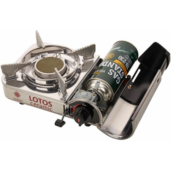 Плита газовая Tourist портативная LOTOS CERAMIC TR-350 — купить по ...