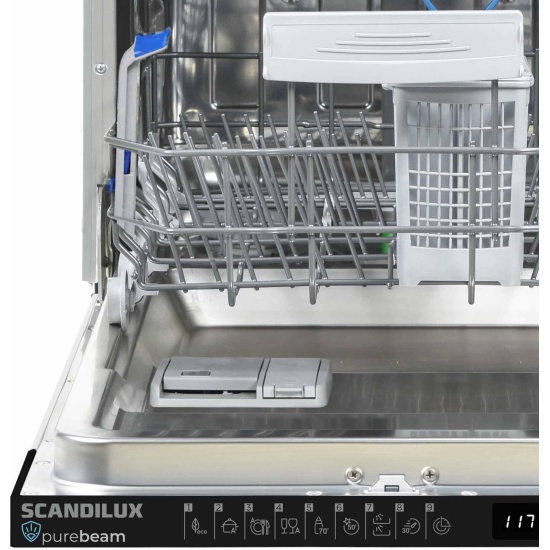 Встраиваемая посудомоечная машина Scandilux DWB4512B3 — купить по ...