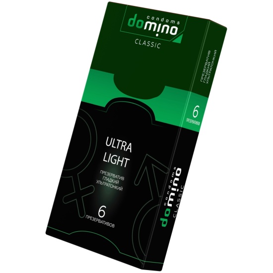 Презервативы Domino Classic Ultra Light латекс 18 см 5 2 см 6 шт
