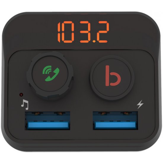 Автомобильный FM-трансмиттер Ritmix FMT-B100 — купить в интернет ...