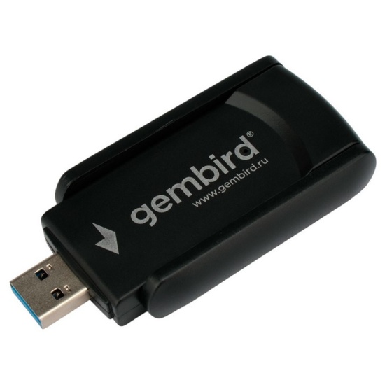 Сетевой адаптер WiFi+Bluetooth Gembird WNP-UA-020 двухдиапазонный с ...