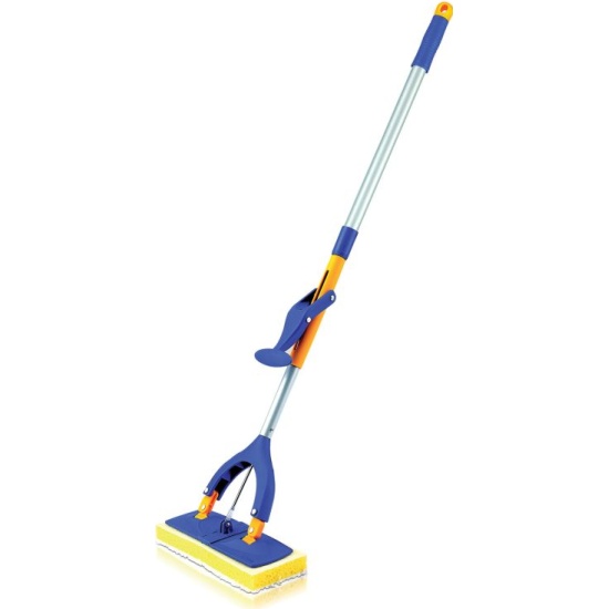 Швабра Лайма самоотжимная, механизм Бабочка, насадка спонж/микрофибра ...