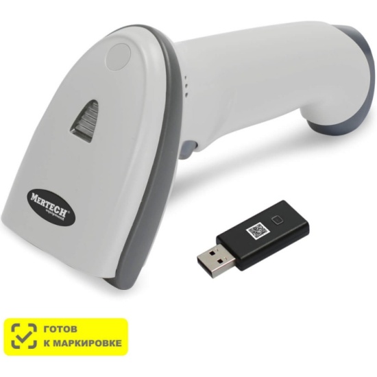 Сканер штрих-кода Mertech CL-2210 BLE Dongle P2D USB White FT25251 ...