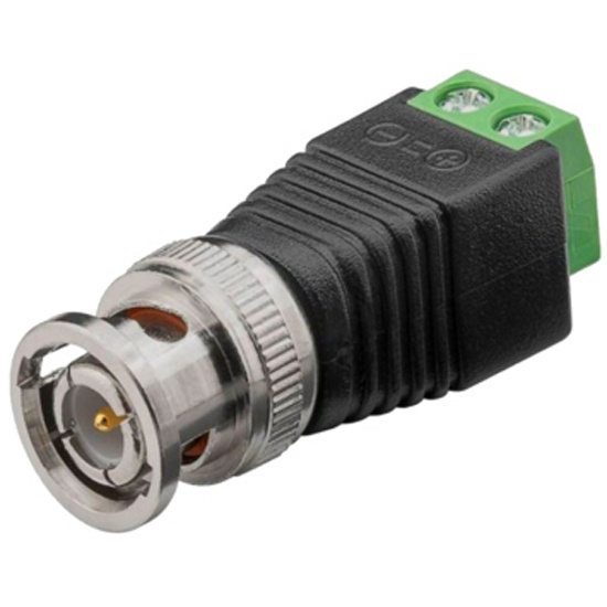 Разъем TANTOS TS BNC штекер с клеммной колодкой, под винт (1шт) TANTOS TS BNC штекер под винт ...