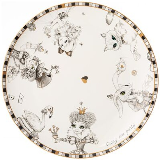 Купить тарелка обеденная LEFARD wonderland 25,5 см 590-530 в интернет ...