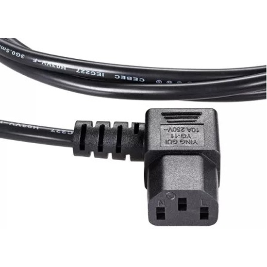 Купить Кабель питания Telecom компьютер - розетка 220V EU (угол-угол ...