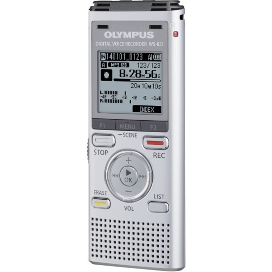 Цифровой диктофон Olympus WS-831, серебристый (2ГБ) — купить в интернет ...