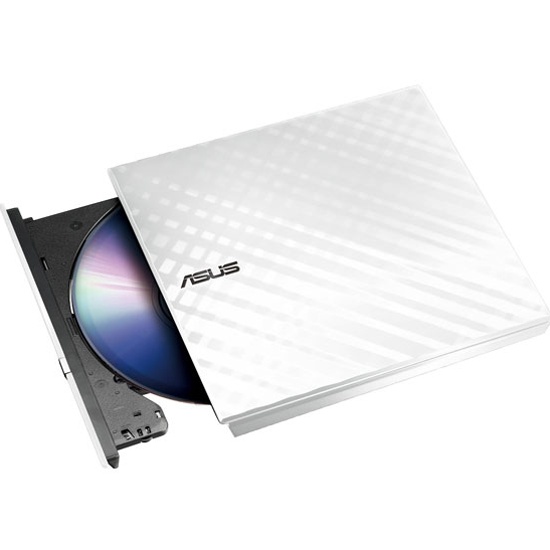 Внешний оптический привод Asus DVD±RW SDRW-08D2S-U Lite White, USB 2.0 ...