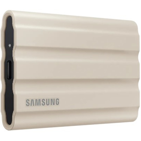Внешний SSD диск Samsung 1.8 T7 Shield 2.0 Tb USB 3.2 Type-C beige MU ...