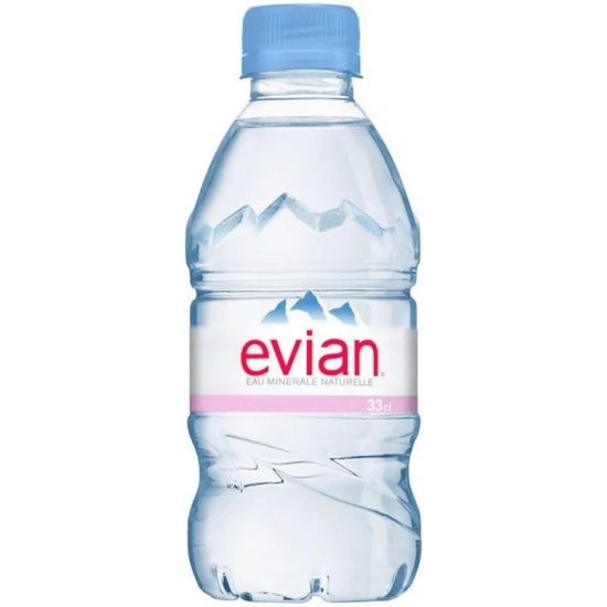 Вода минеральная Evian природная столовая ПЭТ 0,33 л 3068320063003 ...