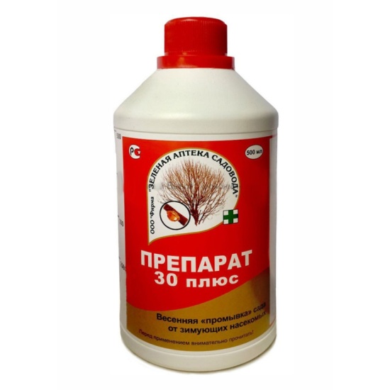 Минерально-масляная эмульсия против зимующих вредителей Зеленая аптека ...