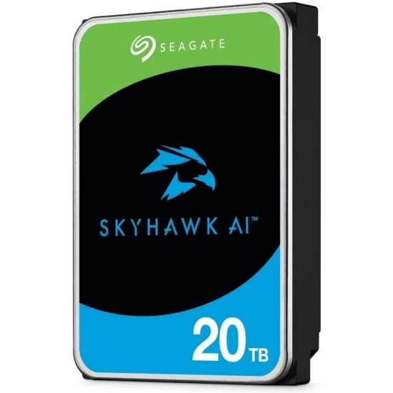 Жесткий диск 3.5 SEAGATE 20TB SkyHawkAI SATA-III 7200rpm (ST20000VE002 ...