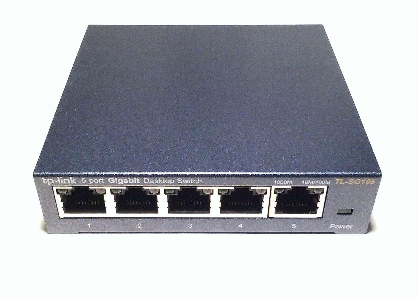 Коммутатор TP-LINK TL-SG105 5 ports Switch Ethernet 10/100/1000M ...