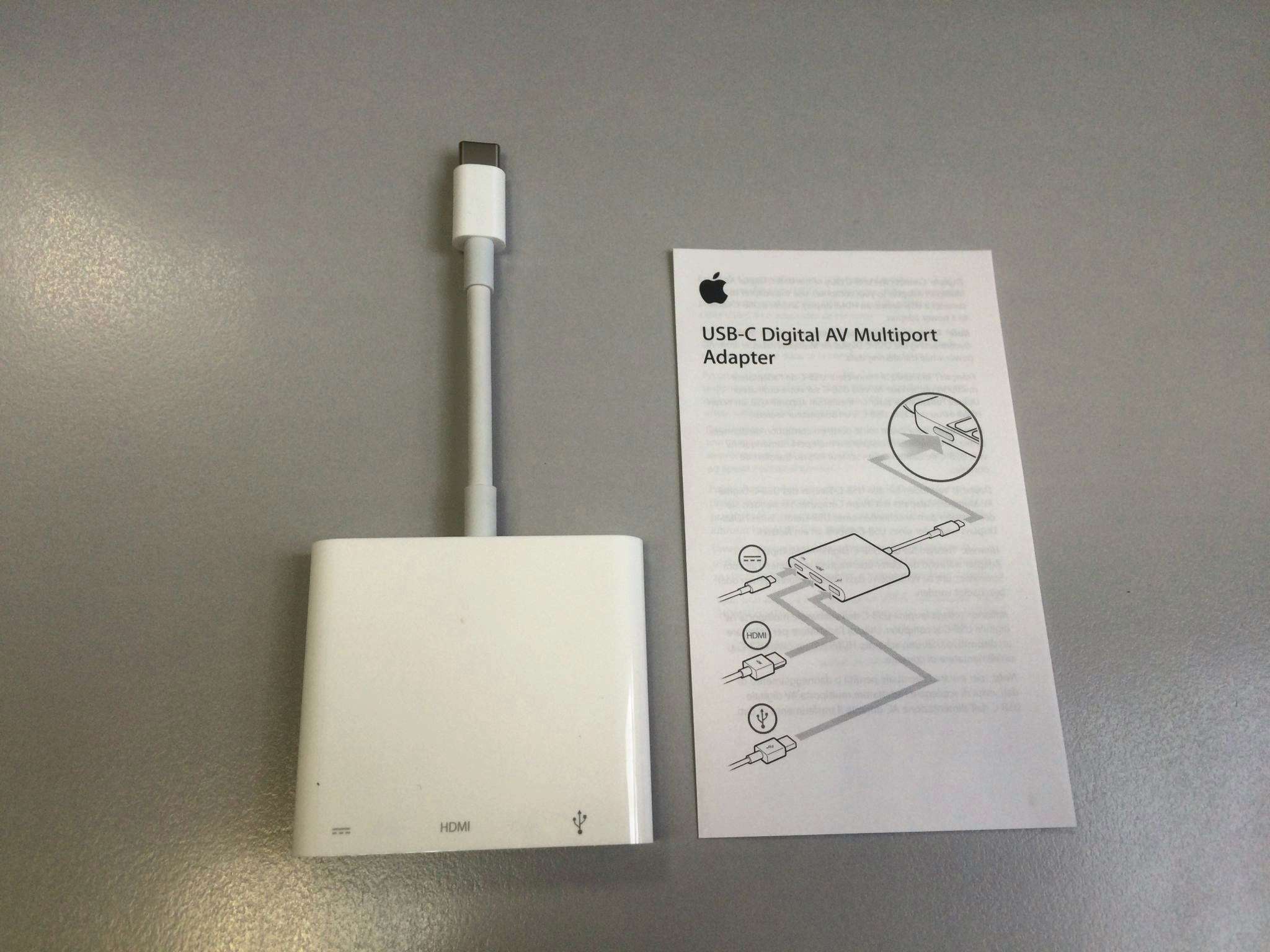 Адаптер Apple USB-C Digital AV Multiport Adapter (MJ1K2ZM/A) — купить в ...