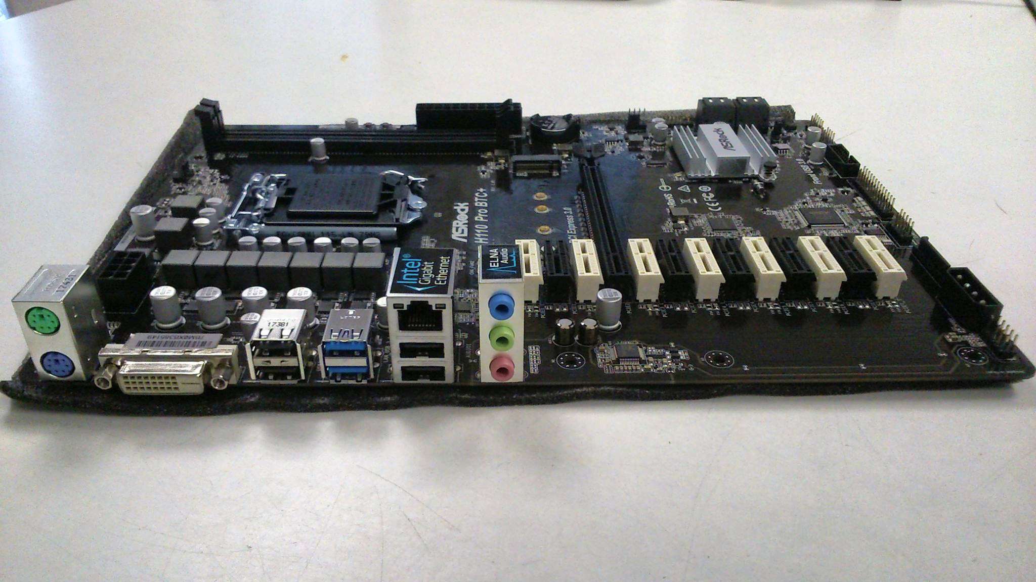 Материнская плата ASRock H110 Pro BTC+ (LGA1151, ATX) — купить в ...