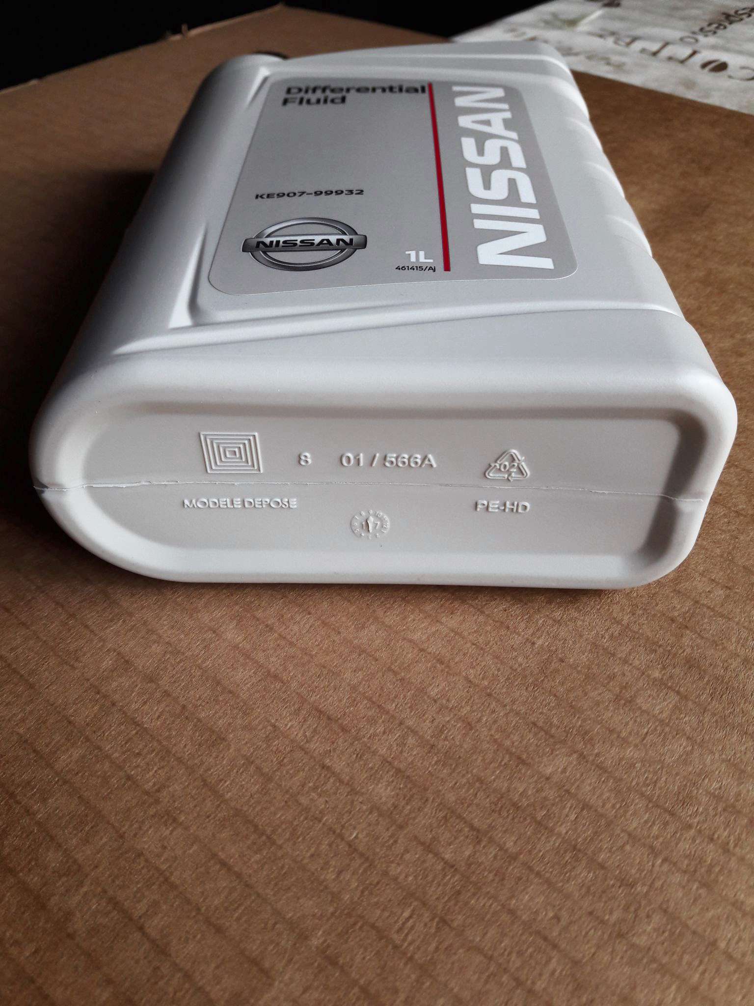 Купить Трансмиссионное масло NISSAN GL-5 80W-90 1 л KE907-99932 в ...