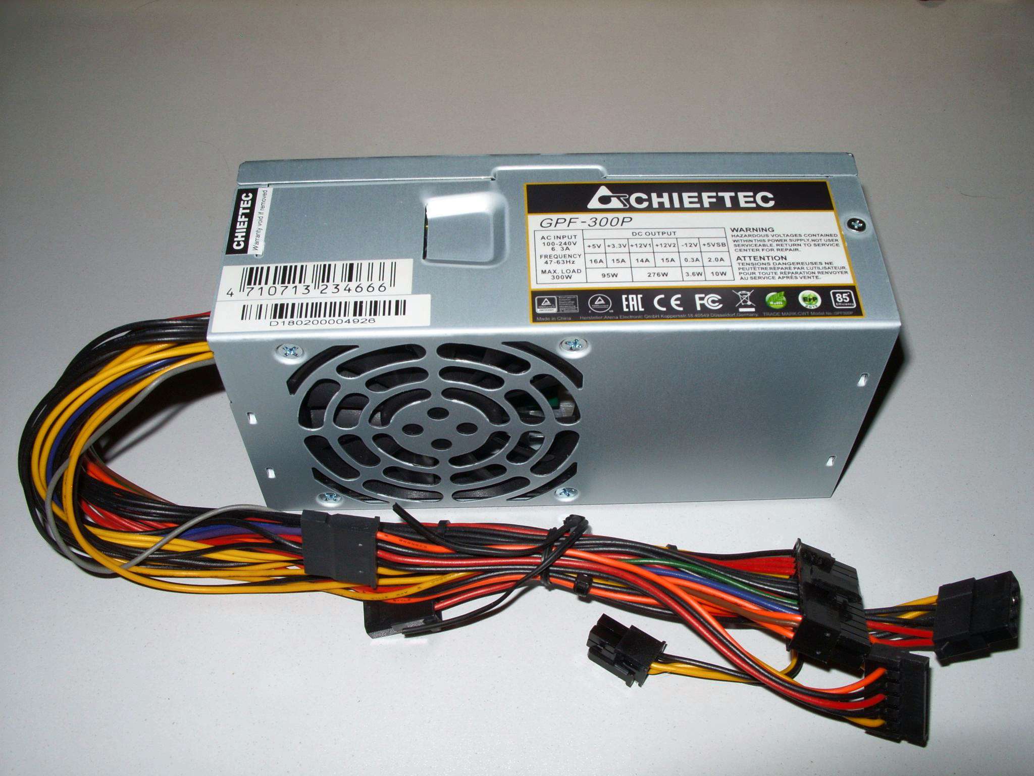 Блок питания CHIEFTEC GPF-300P 300 вт TFX — купить в интернет-магазине ...