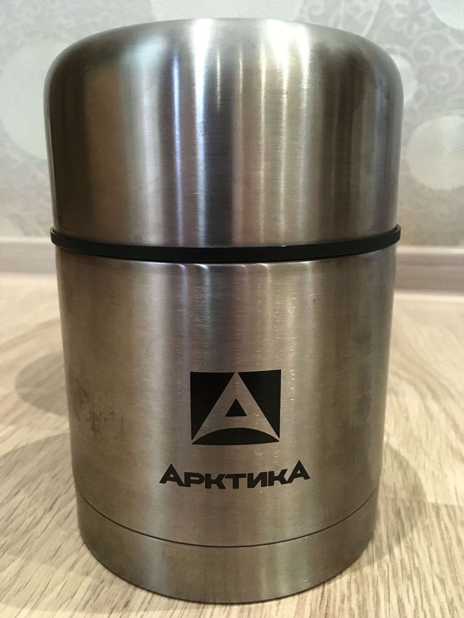 Купить термос Арктика с супер-широким горлом для супа и еды в чехле 301 ...