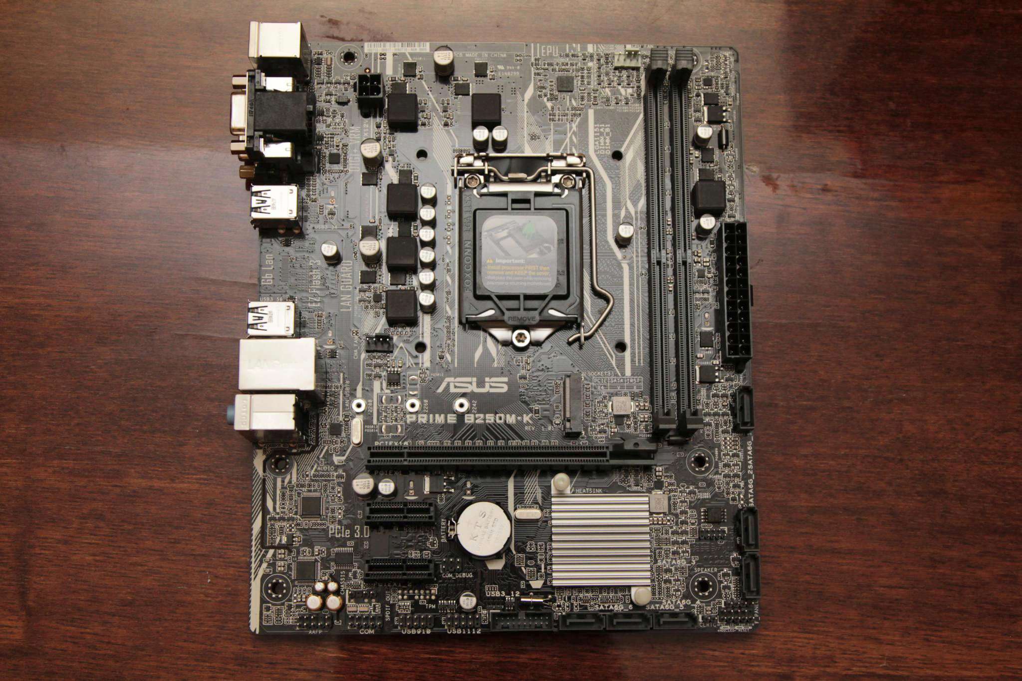 Материнская плата ASUS PRIME B250M-K (LGA1151,microATX) — купить по ...