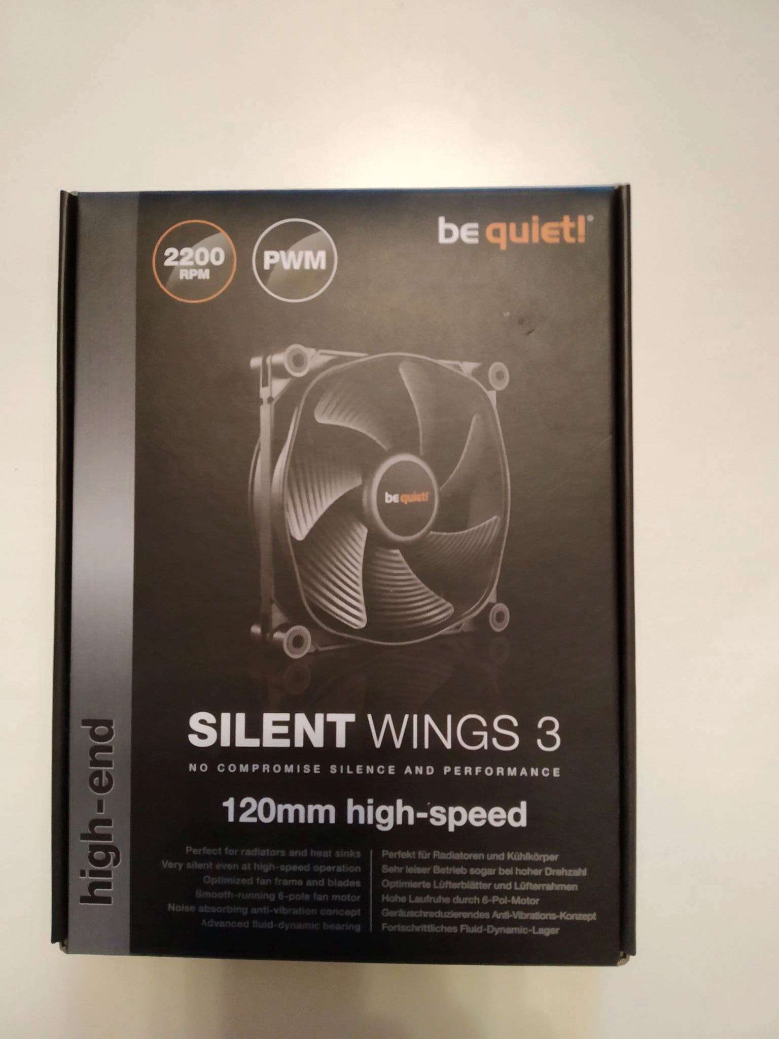 Вентилятор для корпуса be quiet! Silent Wings 3 120mm PWM High-Speed ...