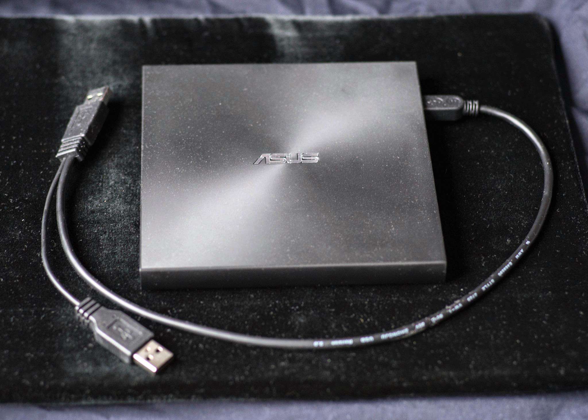 Внешний оптический привод Asus ZenDrive U9M USB 2.0, USB type C, Black ...