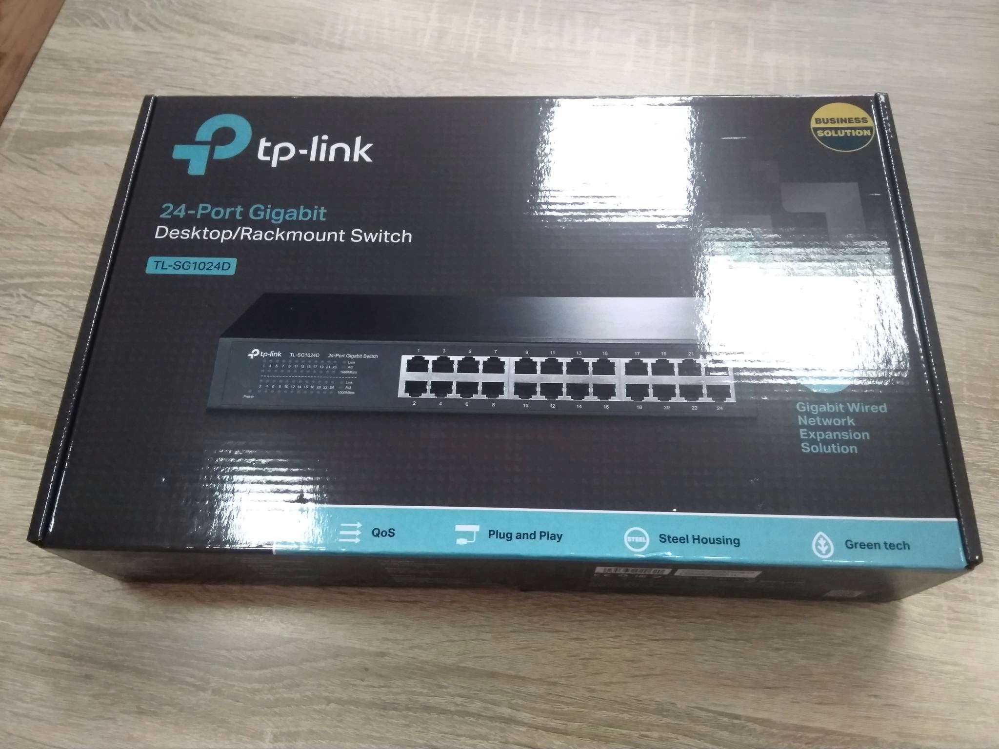 Коммутатор TP-LINK TL-SG1024D 24 ports Switch Ethernet 10/100/1000M ...