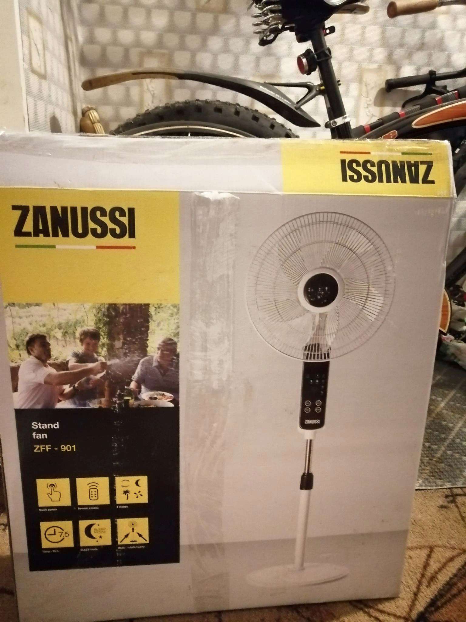 Вентилятор напольный Zanussi ZFF-901 НС-1127319 — купить по низкой цене ...