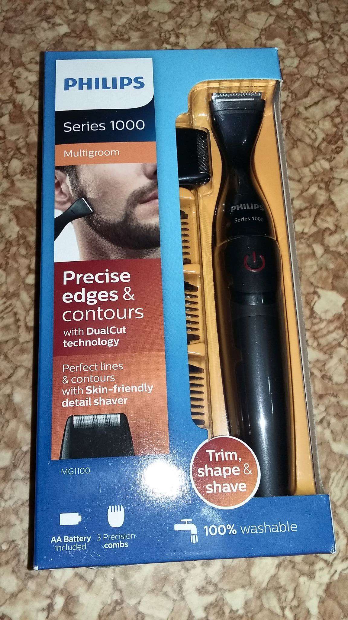 Триммер Philips MG1100/16 для стрижки бороды — купить в интернет ...