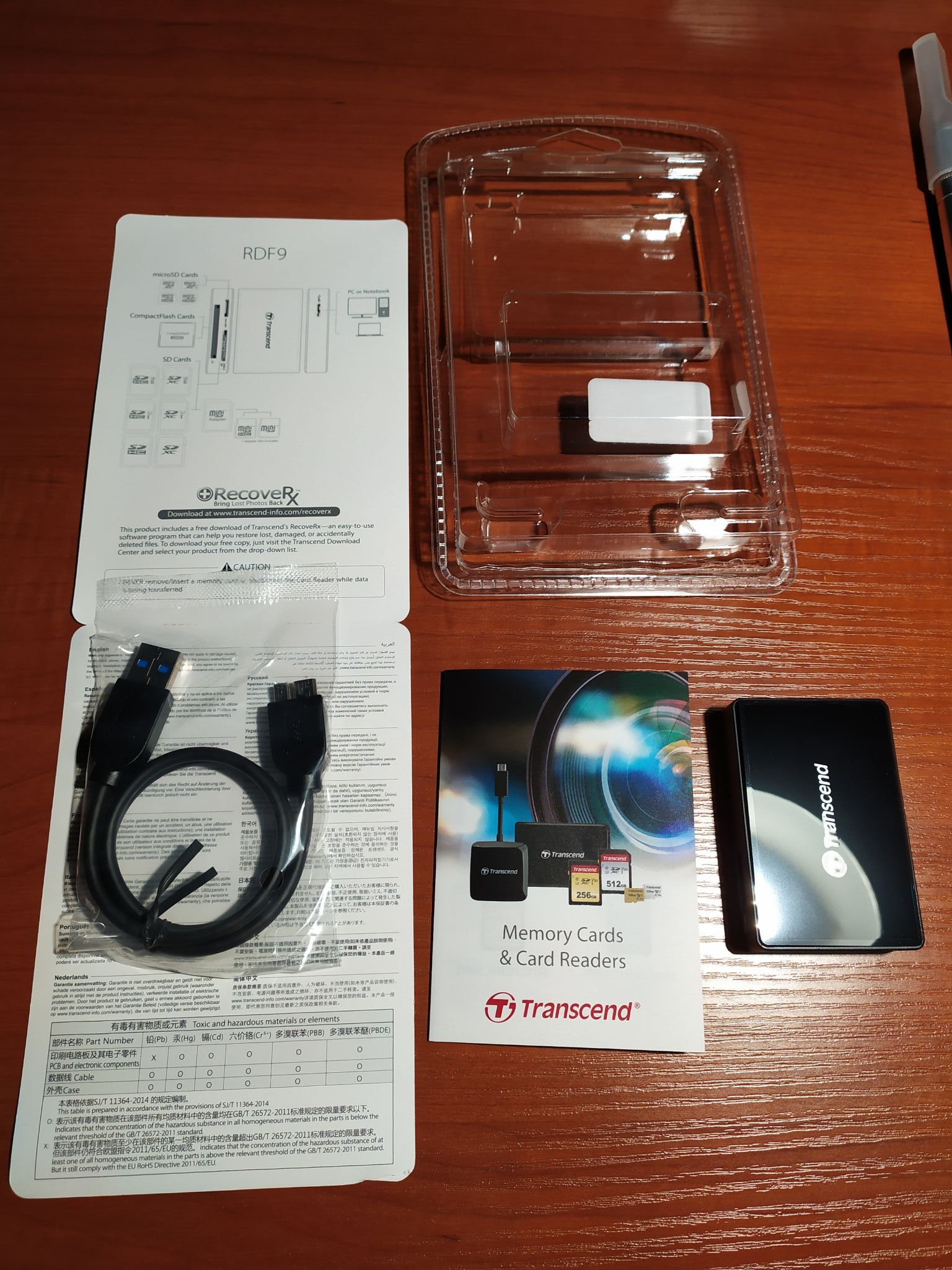 Картридер Transcend TS-RDF9K2 All-in-1 UHS-II USB 3.1 — купить по ...