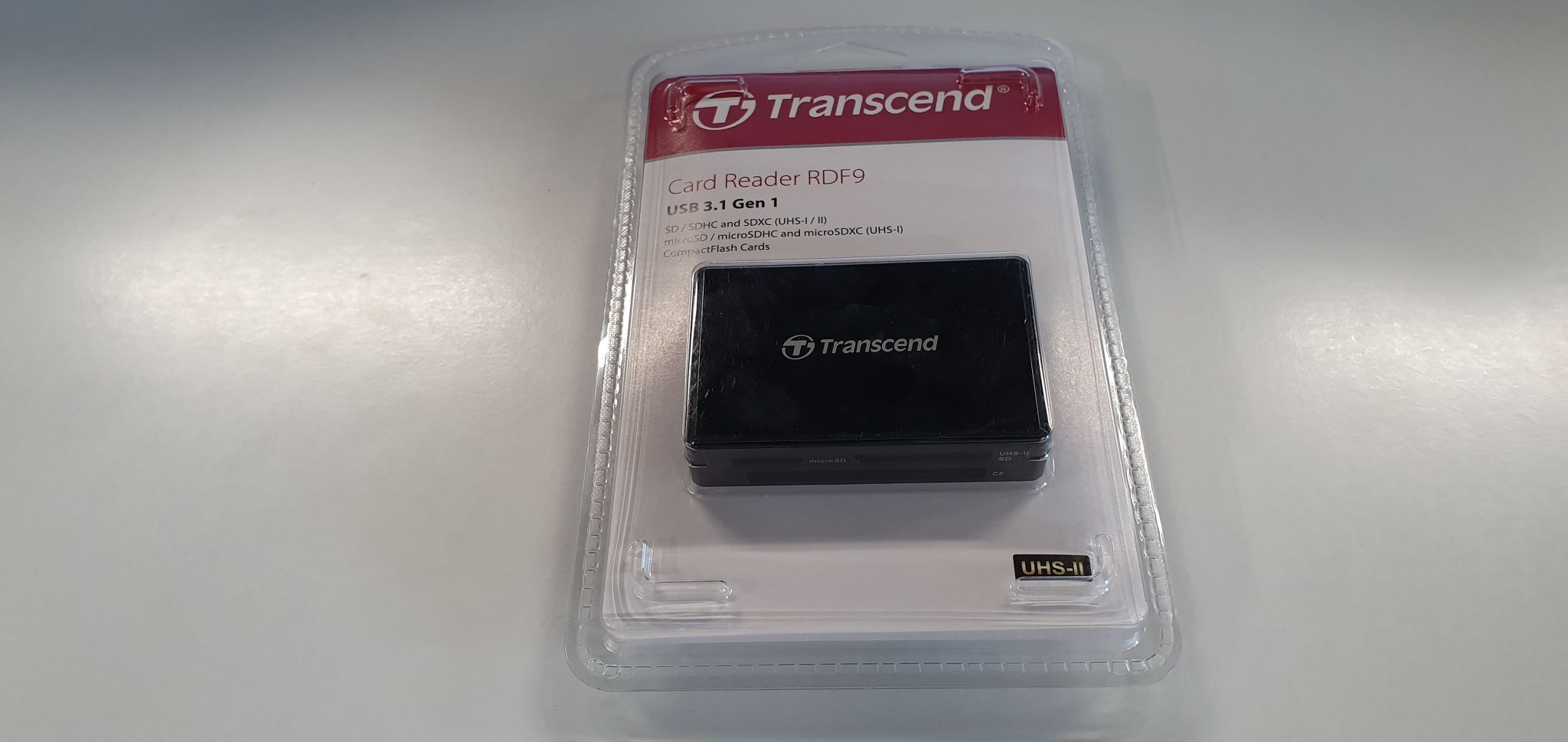 Картридер Transcend TS-RDF9K2 All-in-1 UHS-II USB 3.1 — купить по ...