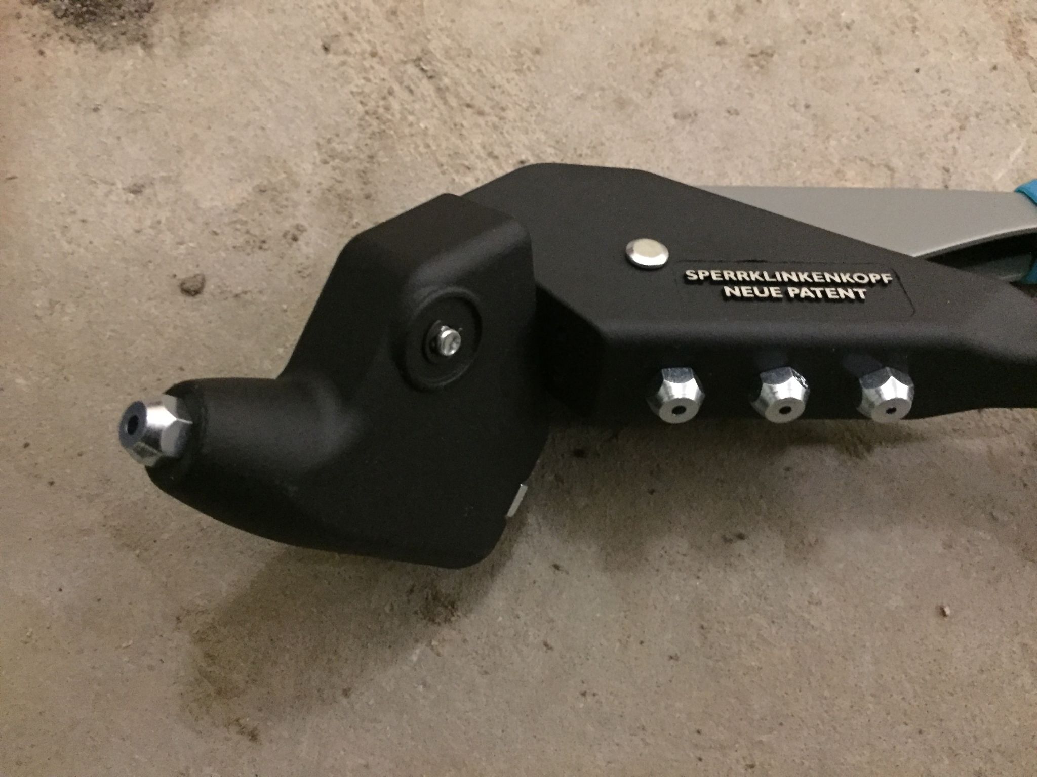 Заклепочник GROSS 40405, литой, усиленный, поворотный 0-360*, заклёпки ...