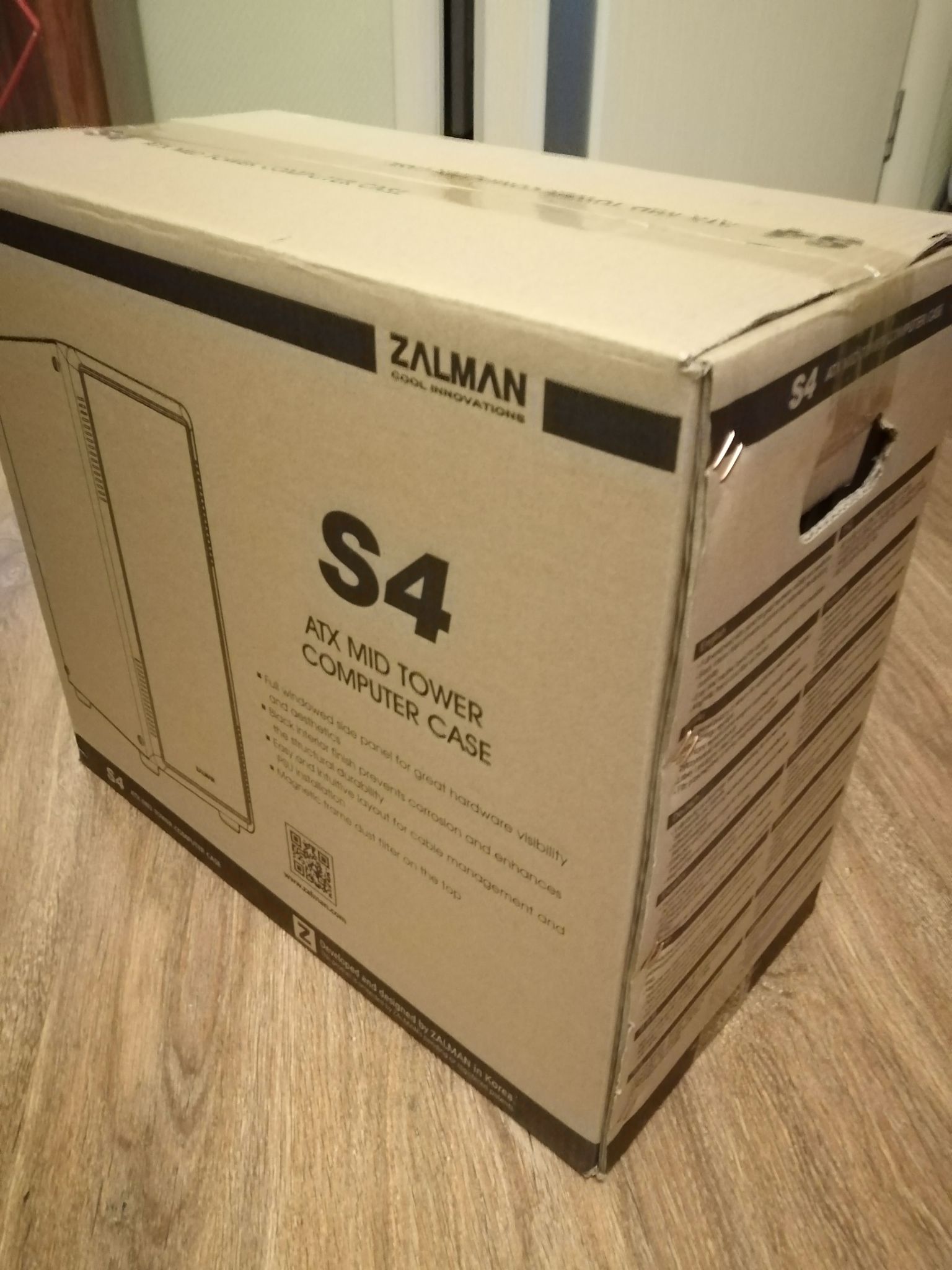 Корпус Zalman S4 Black (без БП) — купить в интернет-магазине ОНЛАЙН ...
