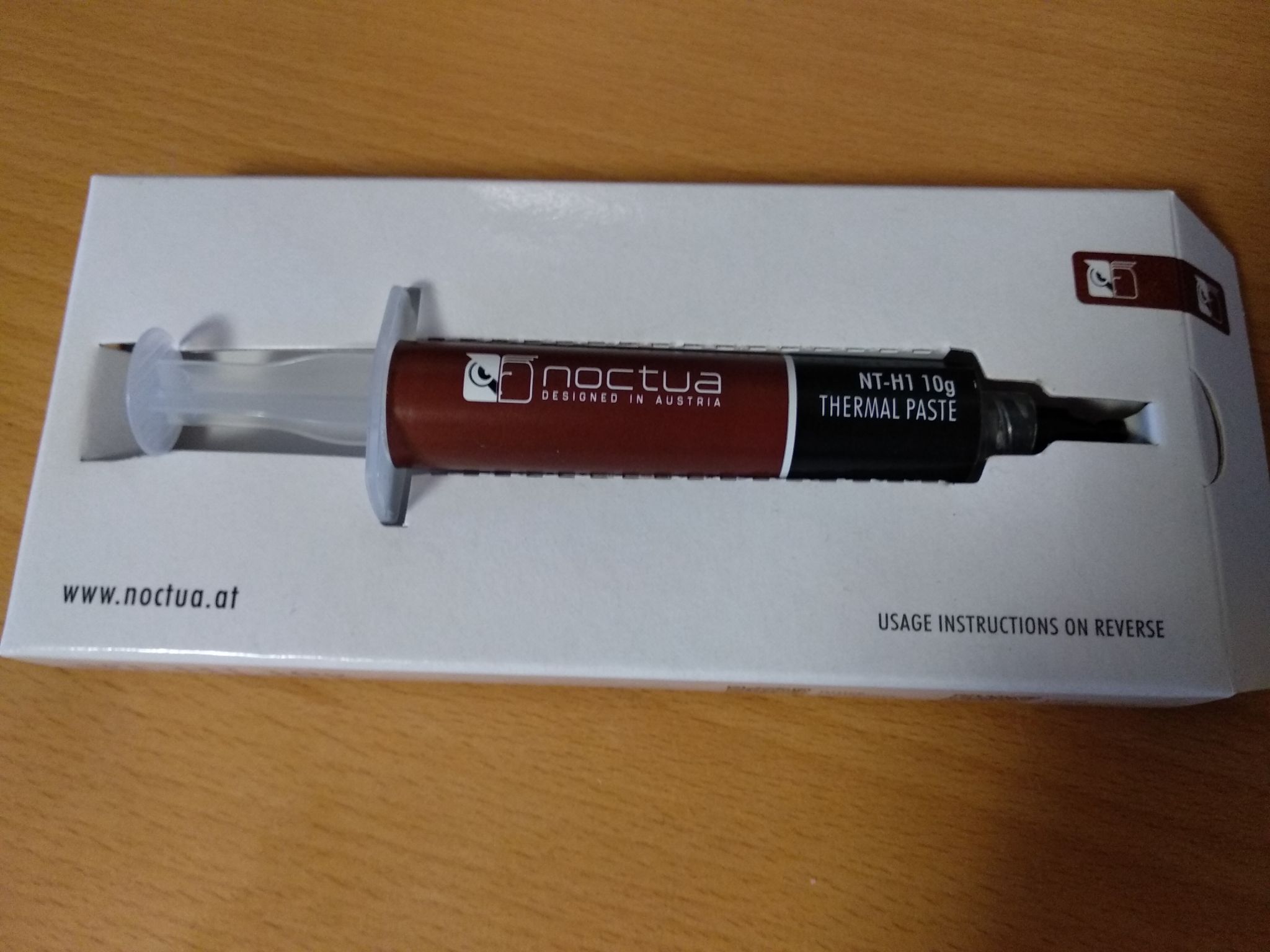 Термопаста Noctua NT-H1-10G, шприц 10 грамма — купить в интернет ...