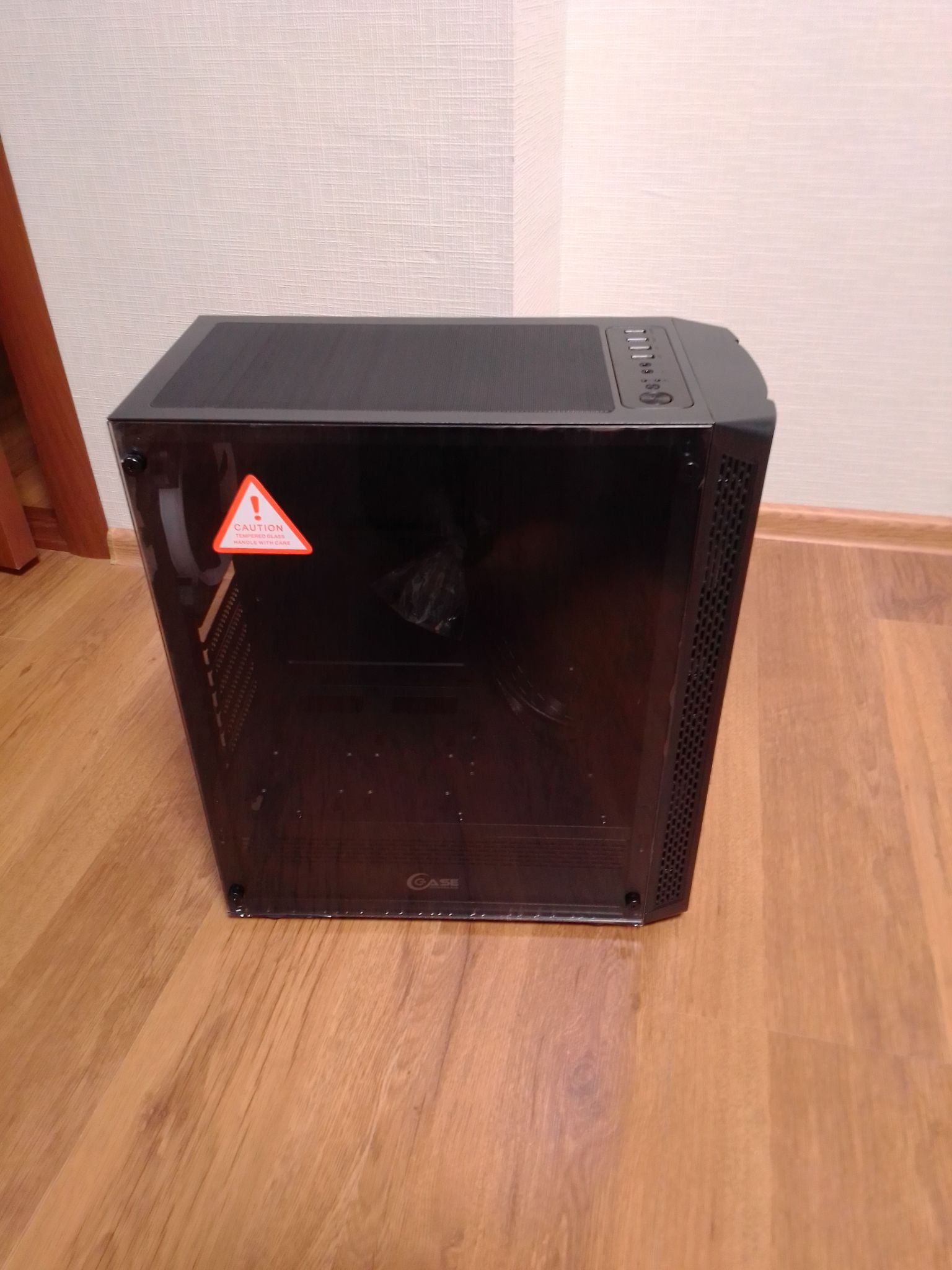 Корпус Powercase Mistral X4 Mesh Led черный Cmixb L4 — купить по