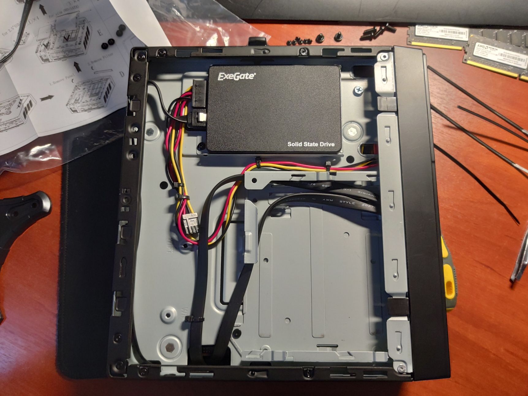 Корпус Foxline FL-BQ5 mITX 220W TFX FL-BQ5-FLX220-U32 — купить в ...