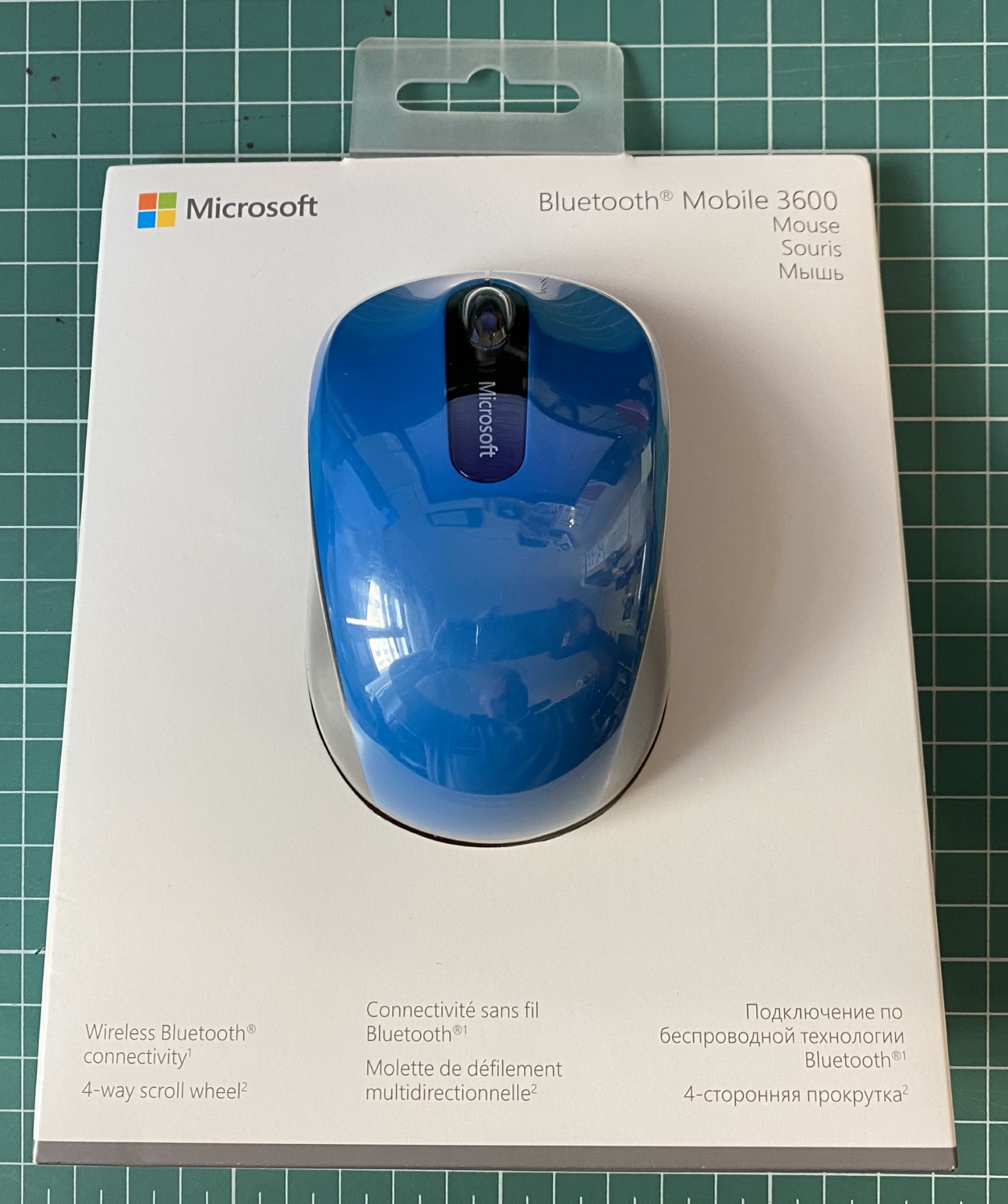 Мышь Microsoft Bluetooth Mobile Mouse 3600 Blue (PN7-00024) — купить в ...