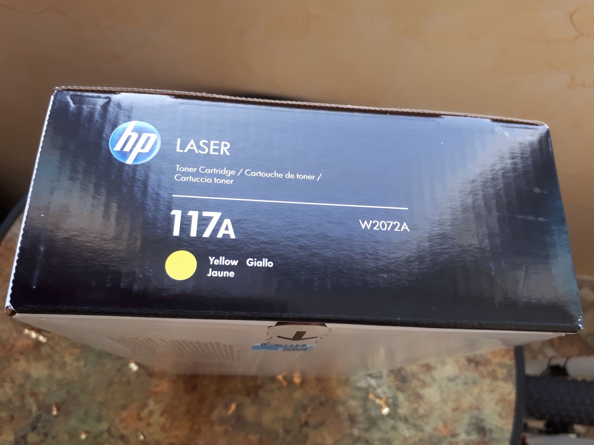 Картридж HP W2072A желтый 117A (700 стр.)Color Laser 150/150nw/178nw ...
