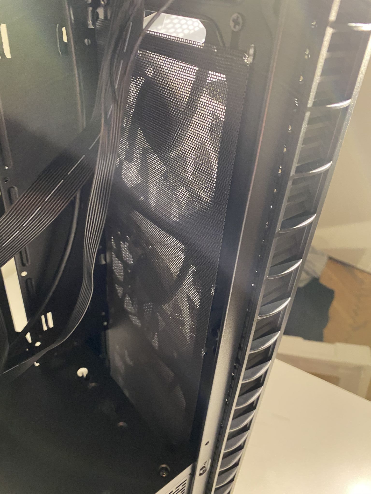 Корпус Powercase Mistral Z4С Mesh LED, черный (CMIZ4C-L4) — купить по ...